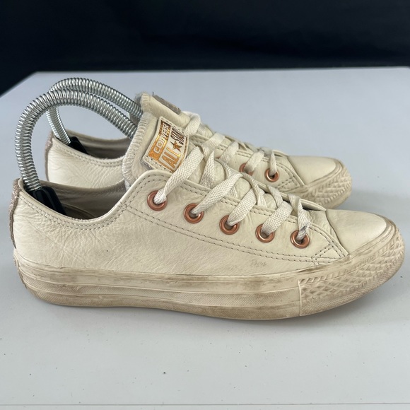 Converse | Shoes | Custom Leather Converse All Star Shoes | Poshmark